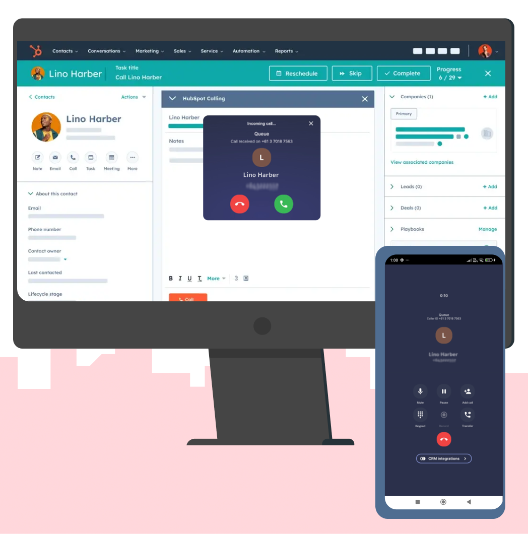 Seamless HubSpot Integration with Salestrail | Mobile Call Tracking for ...